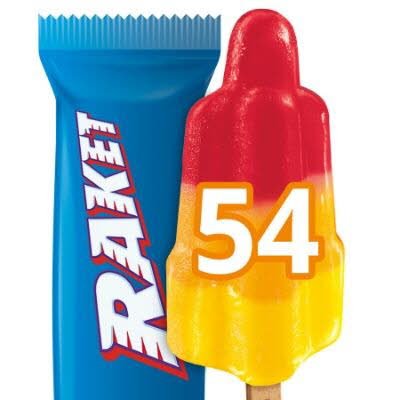 Ola Raket Ijs Ananas - Framboos - Sinaasappel | 54 x 55 ml | Unilever ...