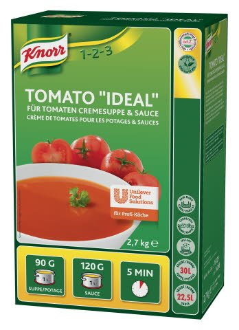 Knorr Tomato "Ideal" für Tomaten Cremesuppe & Sauce 2,7 KG