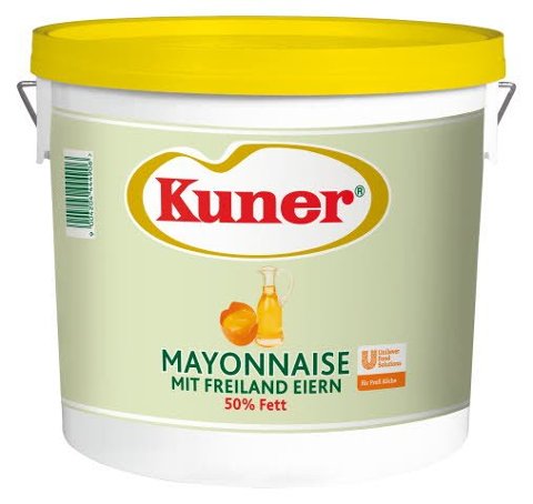 Kuner Mayonnaise 50% Fett 5 KG