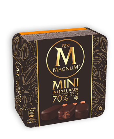MAGNUM Mini Intense Dark 6 x 55 ml