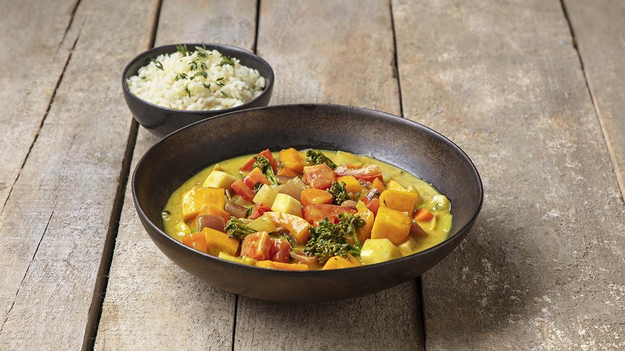 Caril de Legumes da Época - Receita Unilever Food Solutions