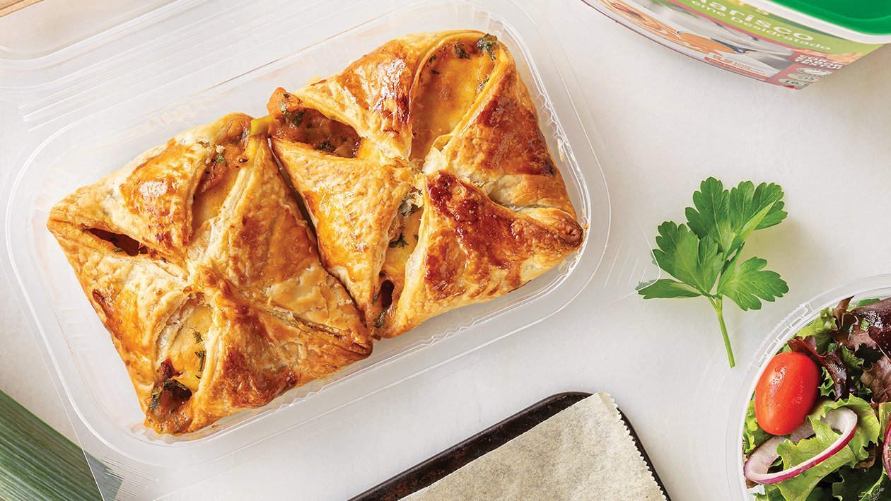 Trouxa de pescada com molho de Marisco - Receita Unilever Food Solutions